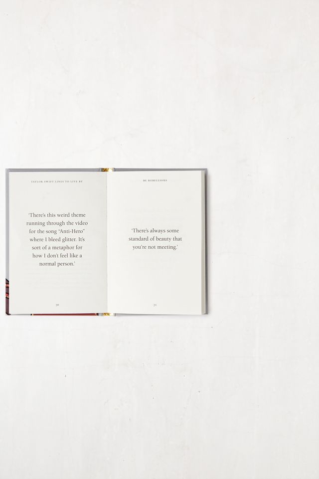 Taylor Swift Lines to Live By Volume II | Urban Outfitters UK