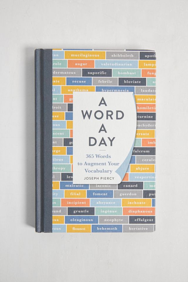 A Word A Day: 365 Words to Enhance Your Vocabulary By Joseph Piercy | Urban Outfitters UK