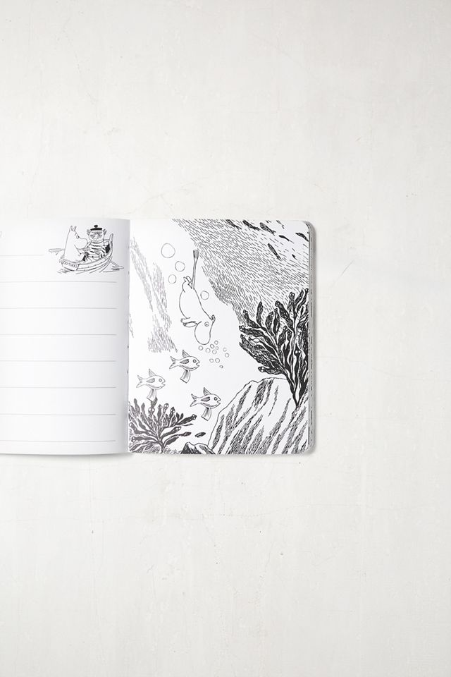 Moomin Colouring Diary By Tove Jansson | Urban Outfitters UK