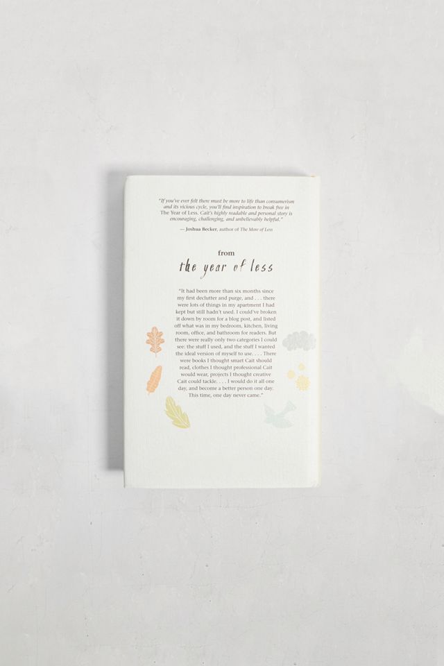 The Year of Less By Cait Flanders | Urban Outfitters UK