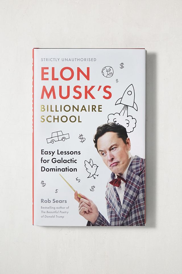 Rob Sears – Buch „Elon Musk's Billionaire School“ | Urban Outfitters DE