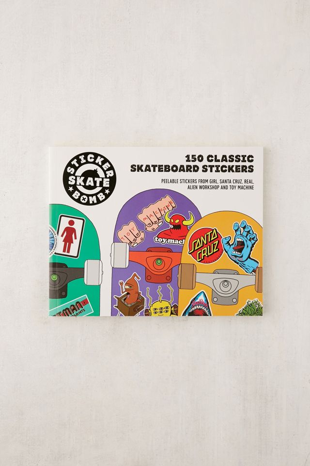 Stickerbomb Skateboard: 150 Classic Skateboard Stickers By Studio ...