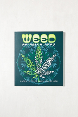 Weed Colouring Book | Urban Outfitters UK