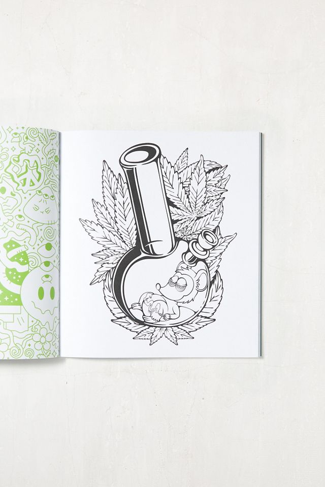 Weed Colouring Book | Urban Outfitters UK