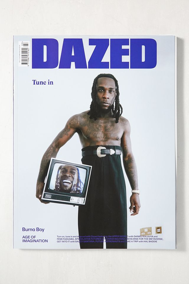 Dazed Magazine Age Of Imagination AW22 Issue: Burna Boy | Urban ...