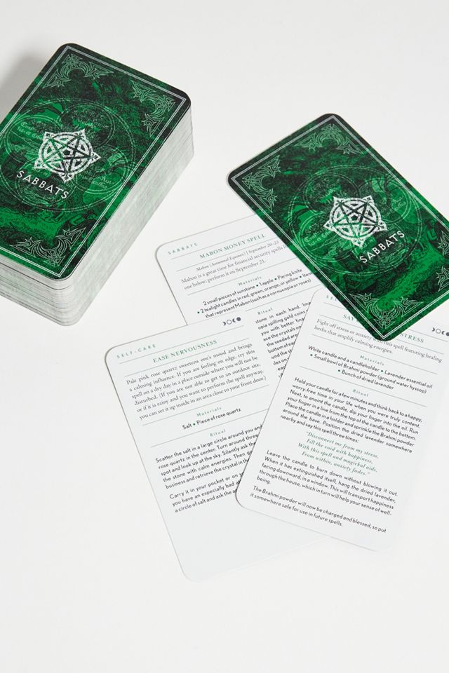 The Wiccapedia Spell Deck: A Compendium Of 100 Spells And Rituals For ...