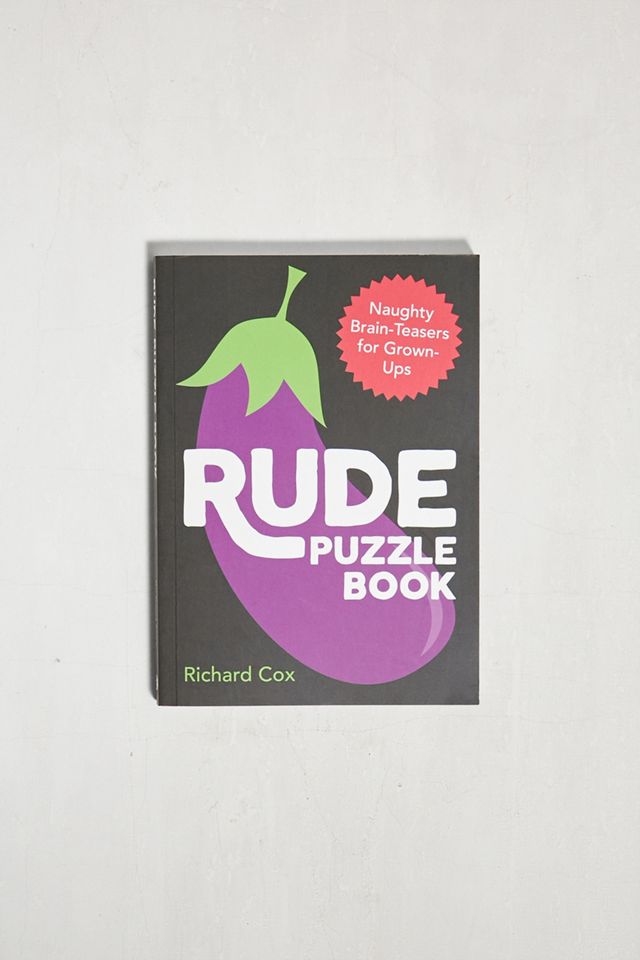 The Rude Puzzle Book By Richard Cox | Urban Outfitters UK