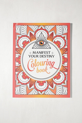 Manifest Your Destiny Colouring Book | Urban Outfitters UK