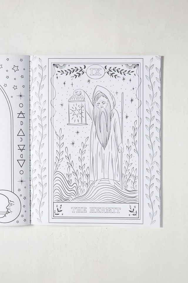 The Tarot Colouring Book By Summersdale Publishers | Urban Outfitters UK