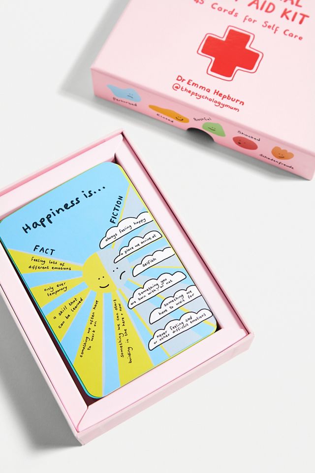 Emotional First Aid Kit: 45 Cards For Self-Care By Dr Emma Hepburn ...