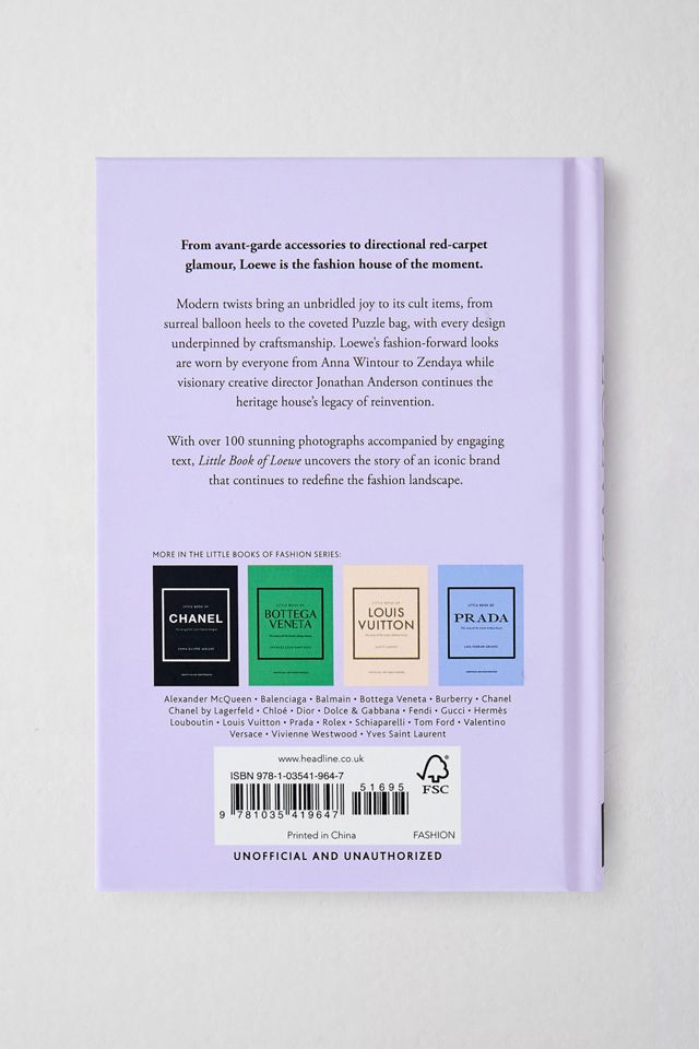 Pequeño Libro De Loewe: La Historia Icónica De La Casa De Diseño Por ...