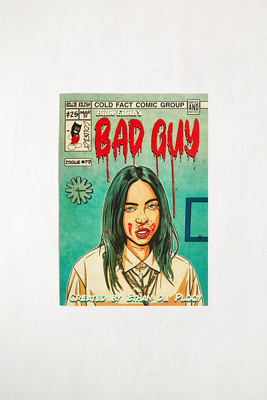 ColdFact Comic Group Billie Eilish Comic Book | Urban Outfitters UK