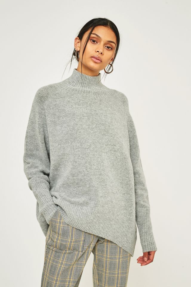 UO Oversized Funnel Neck Cosy Cocoon Jumper | Urban Outfitters UK