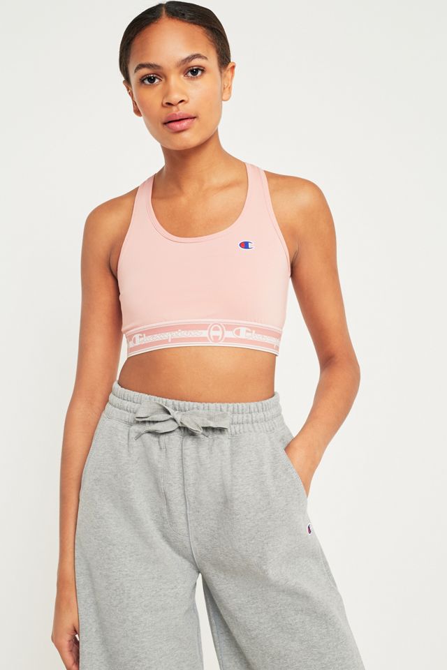 Champion Pink Sports Bra | Urban Outfitters UK
