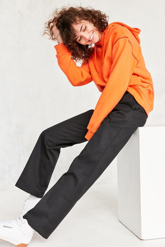 Dickies X UO Orange Hoodie | Urban Outfitters UK