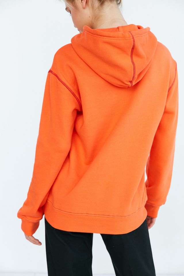 Dickies X UO Orange Hoodie | Urban Outfitters UK