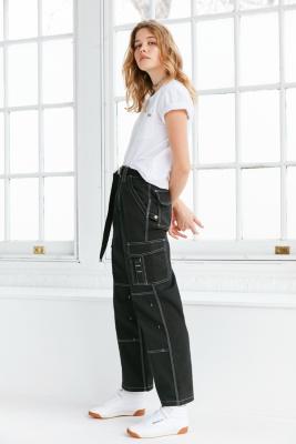 Dickies X UO Carpenter Contrast-Stitching Trousers | Urban Outfitters UK