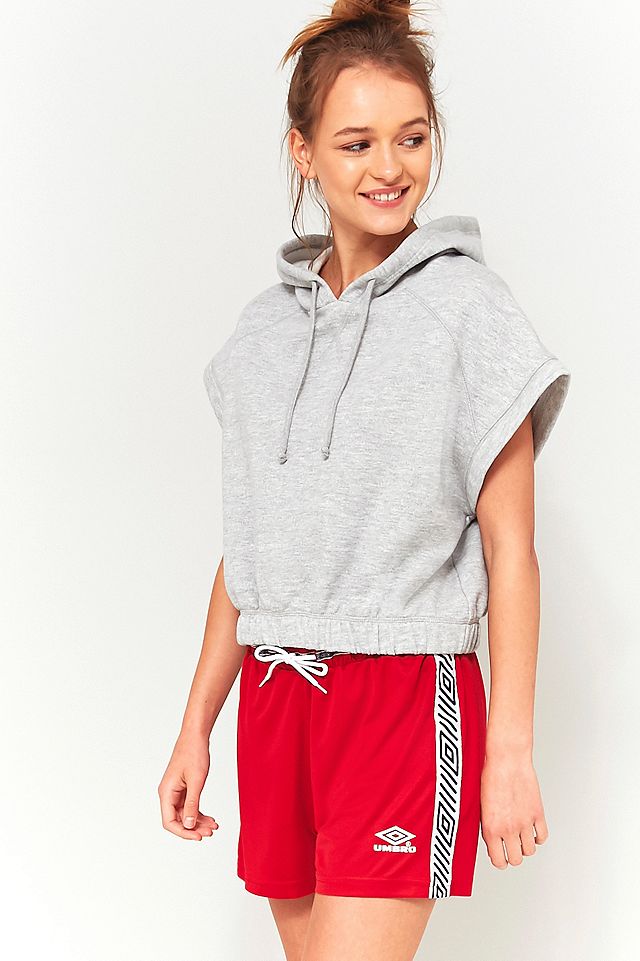 Umbro Red And Black Logo Striped Shorts | Urban Outfitters UK Umbro Red And Black Logo Striped Shorts | Urban Outfitters UK