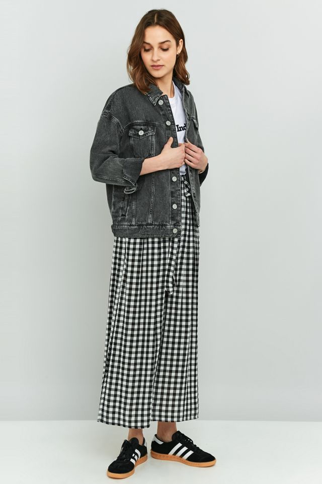 BDG Boyfriend Washed Black Denim Jacket | Urban Outfitters UK