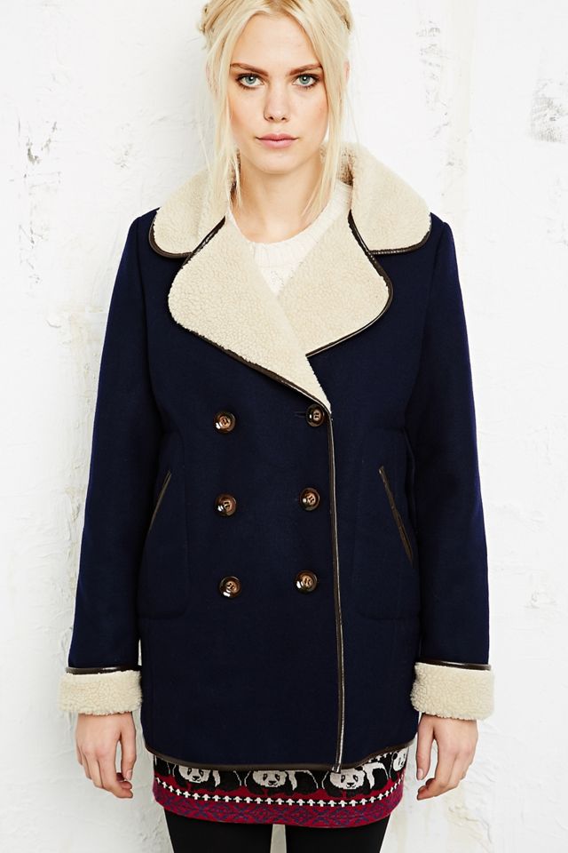 BDG Bonded Coat | Urban Outfitters UK
