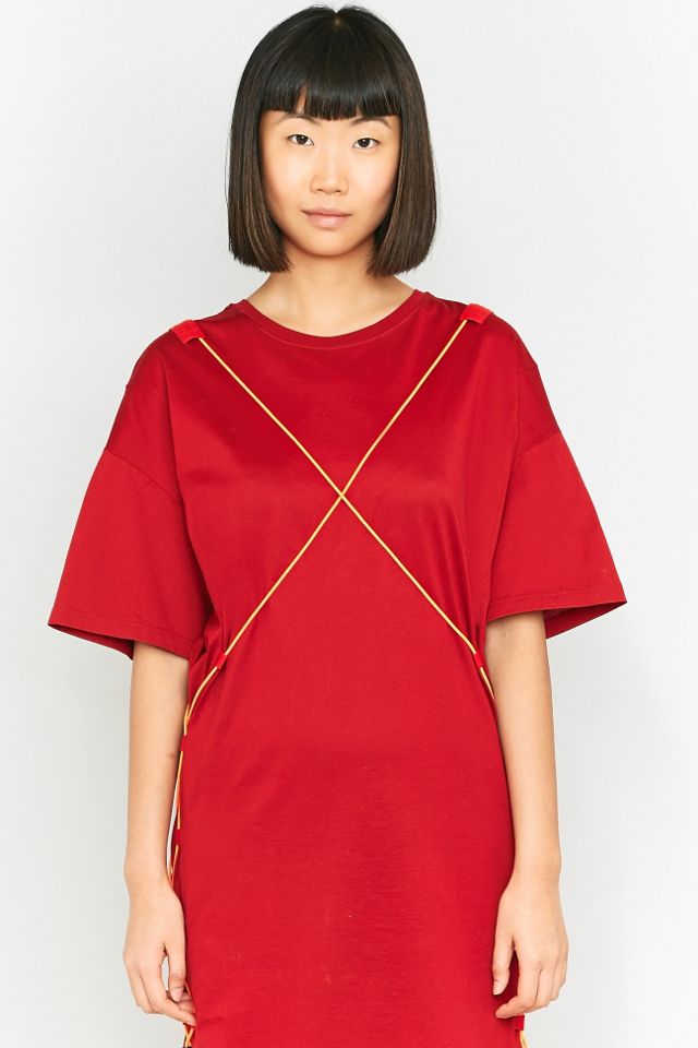 MARIOS Maxi T-shirt Dress With Strings | Urban Outfitters UK