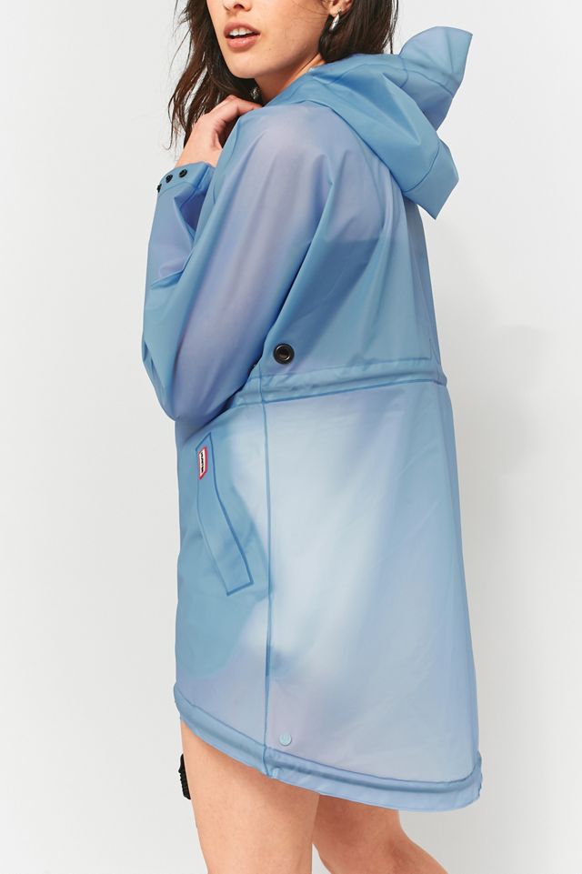 Hunter Original Pale Blue Vinyl Rain Mac Jacket | Urban Outfitters ES