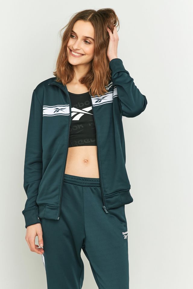 Reebok Zip-Up Blue Tracksuit Jacket | Urban Outfitters UK