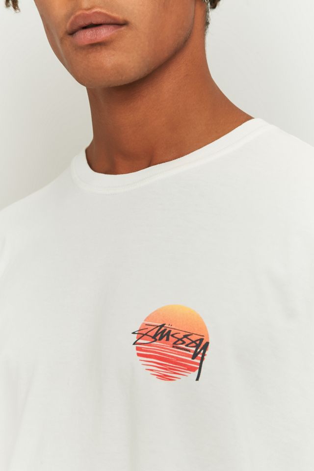 Stussy Sunset Dot Pigment T-shirt | Urban Outfitters UK