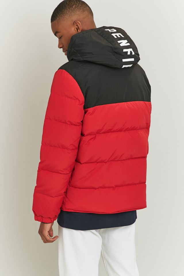 Penfield Bowerbridge Two Tone Red and Black Jacket | Urban Outfitters UK