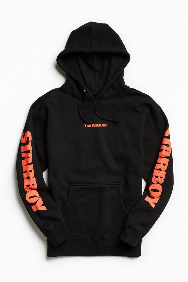 The Weeknd Lightning Graphic Hoodie | Urban Outfitters UK