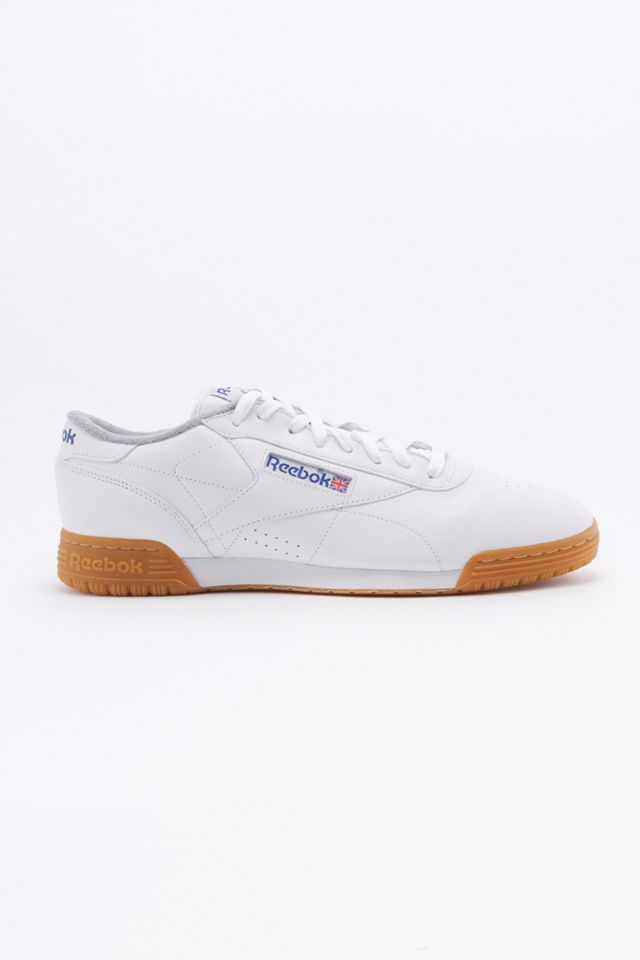 Reebok Workout Lo Garment Leather Trainers | Urban Outfitters UK