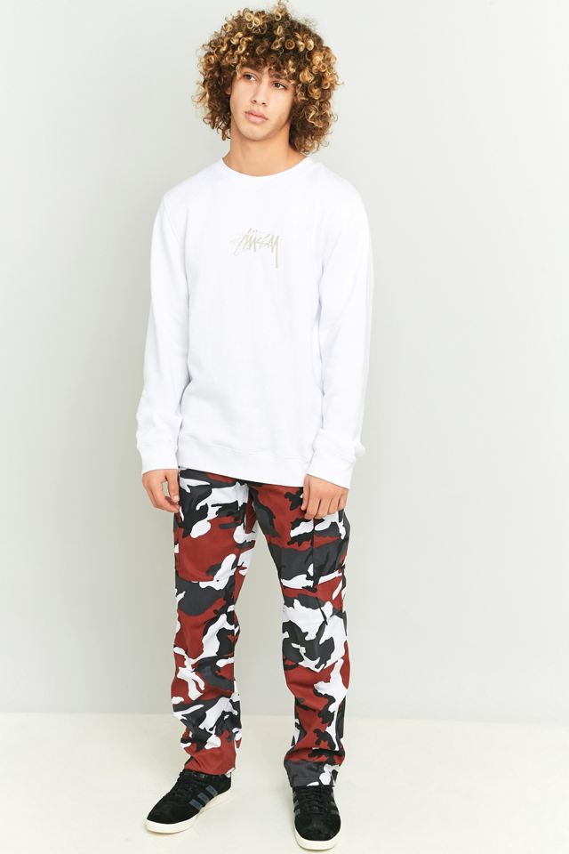 Urban Renewal Vintage Surplus Rothco Burnt Red Camo BDU Trousers ...