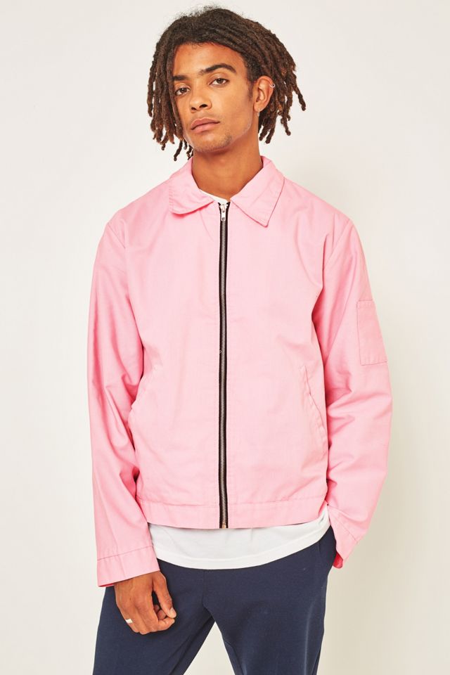 Urban Renewal Surplus Pink Worker Jacket | Urban Outfitters UK