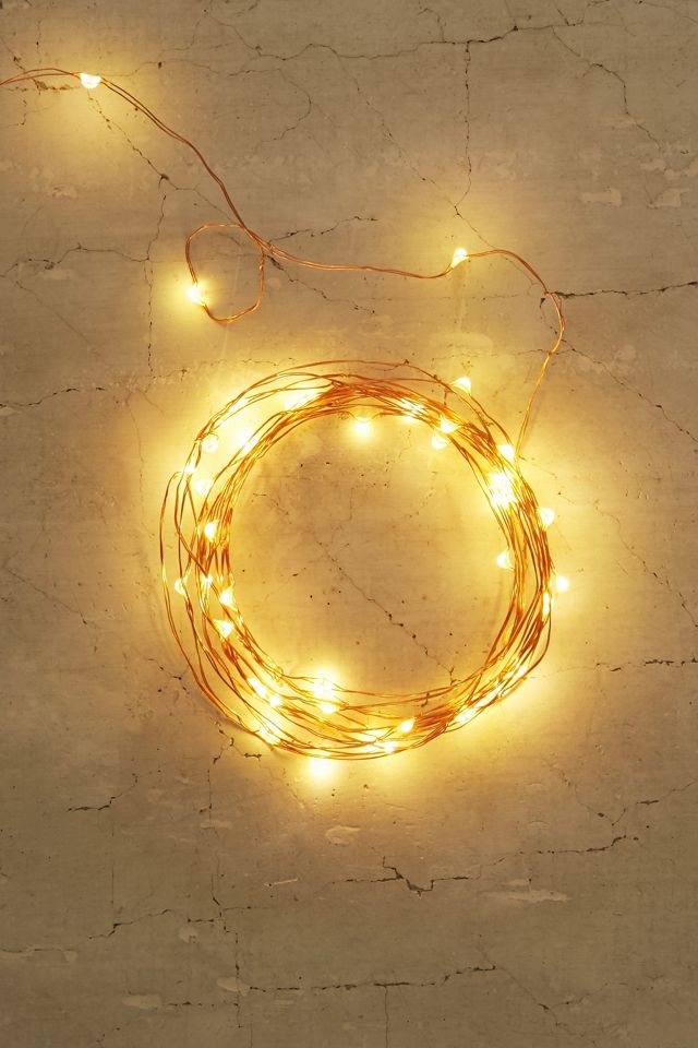 Copper Firefly String Lights | Urban Outfitters UK