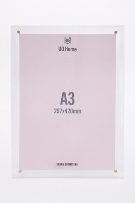 A3 Acrylic Frame | Urban Outfitters UK