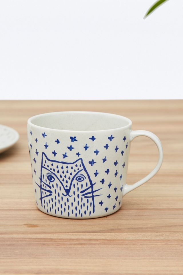 Large Milo Cat Mug | Urban Outfitters UK