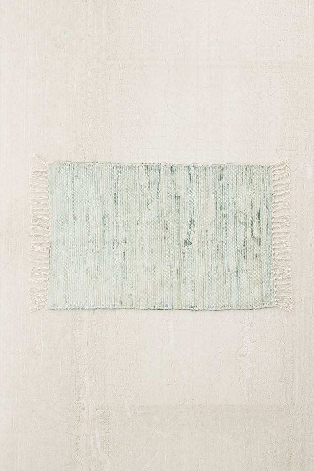 Reversible 2x3 Purple and Green Colourblock Rug | Urban Outfitters UK