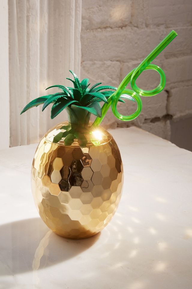 Disco Pineapple Sipper Cup | Urban Outfitters UK