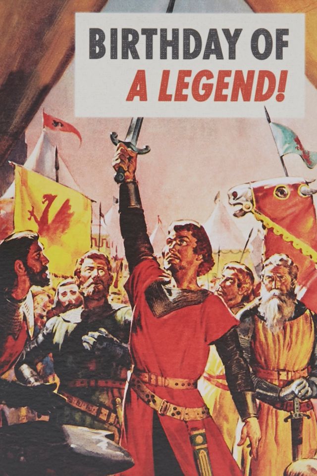 Geburtstagskarte „Legend Birthday“ | Urban Outfitters DE