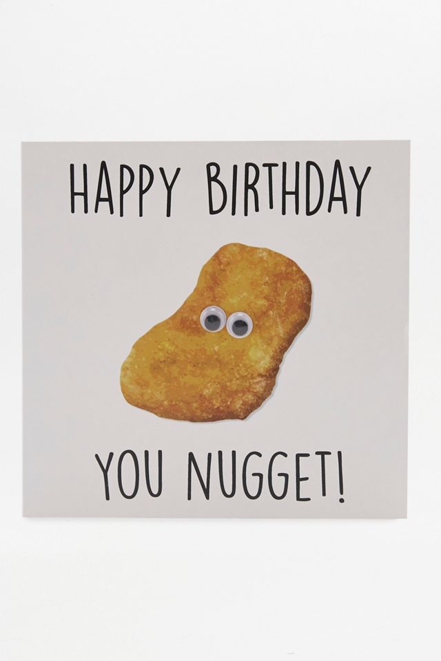 Happy Birthday You Nugget Card | Urban Outfitters DE