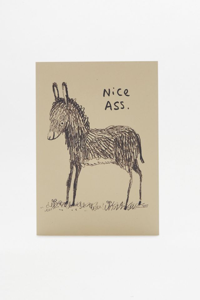 Donkey Card | Urban Outfitters UK