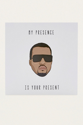 Central 23 My Presence Is Your Present Card | Urban Outfitters UK