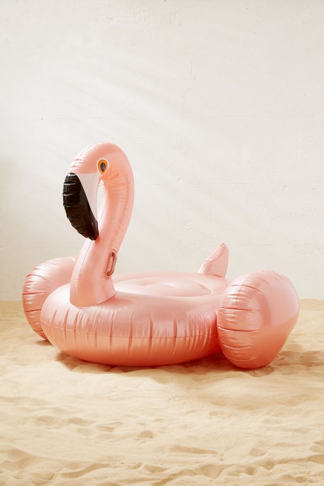 Sunnylife Rose Gold Flamingo Pool Float | Urban Outfitters UK