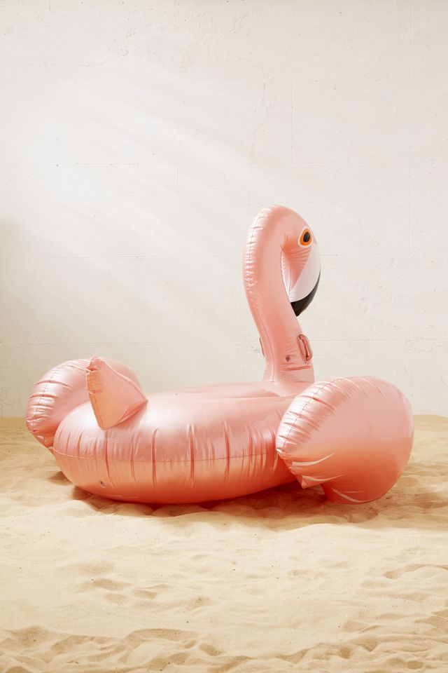 Sunnylife Rose Gold Flamingo Pool Float | Urban Outfitters UK