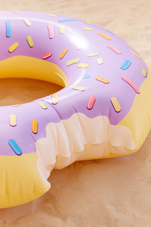 Lilac Donut Inner Tube Pool Float | Urban Outfitters UK