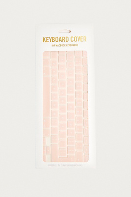 Pink and White Keyboard Cover | Urban Outfitters UK