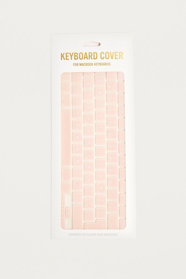 Pink and White Keyboard Cover | Urban Outfitters UK