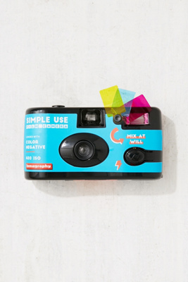 Lomography Simple Use Colour Film Disposable Camera | Urban Outfitters UK