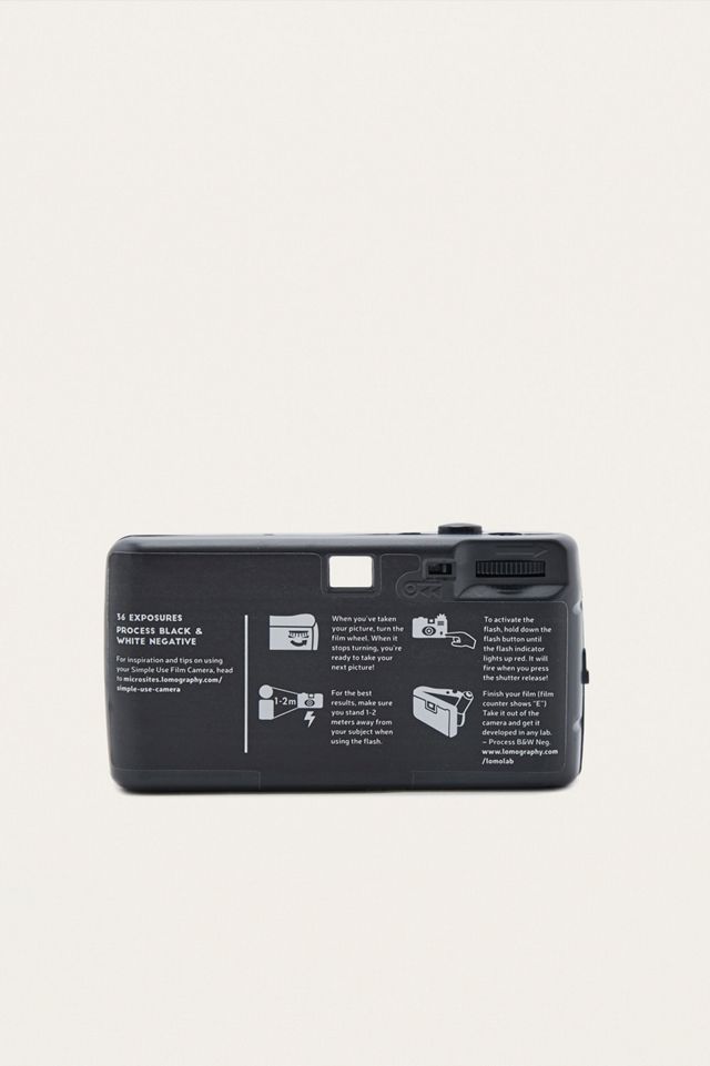 Lomography Simple Use Black + White Film Disposable Camera | Urban ...