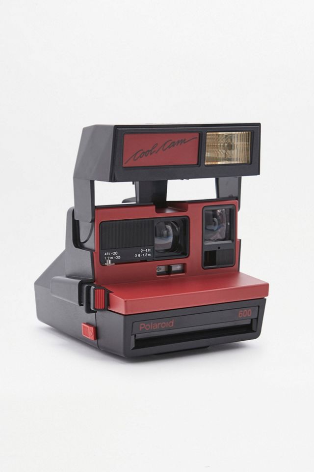 Impossible Project Red Polaroid 600 Instant Camera | Urban Outfitters UK